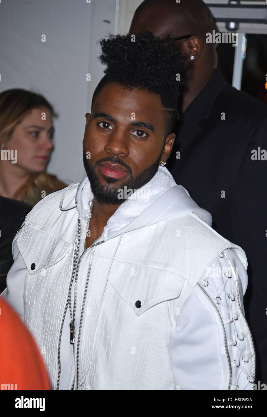New York, NY, USA. 11th Nov, 2016. Jason Derulo at arrivals for ...
