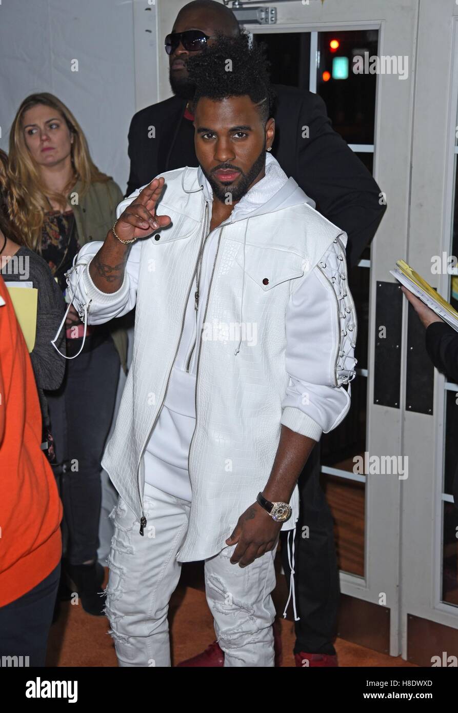 New York, NY, USA. 11th Nov, 2016. Jason Derulo at arrivals for ...