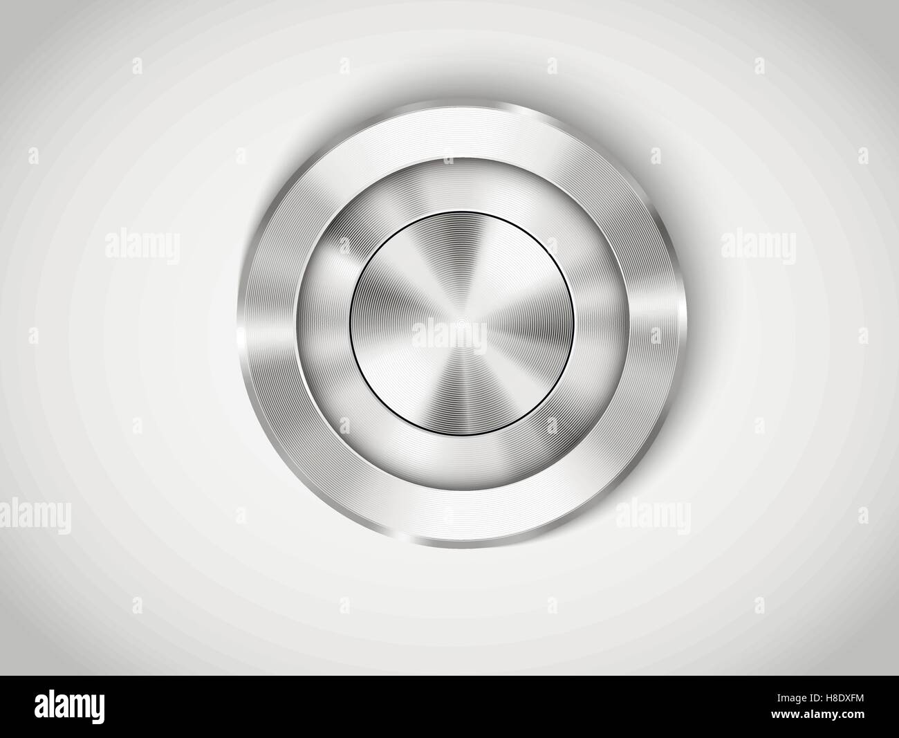 metal buttons gray Stock Vector Image & Art - Alamy