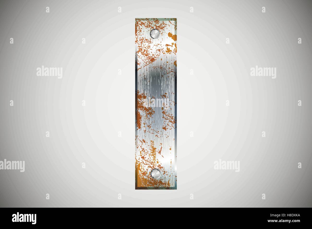 Metal letters of the alphabet Stock Vector Image & Art - Alamy