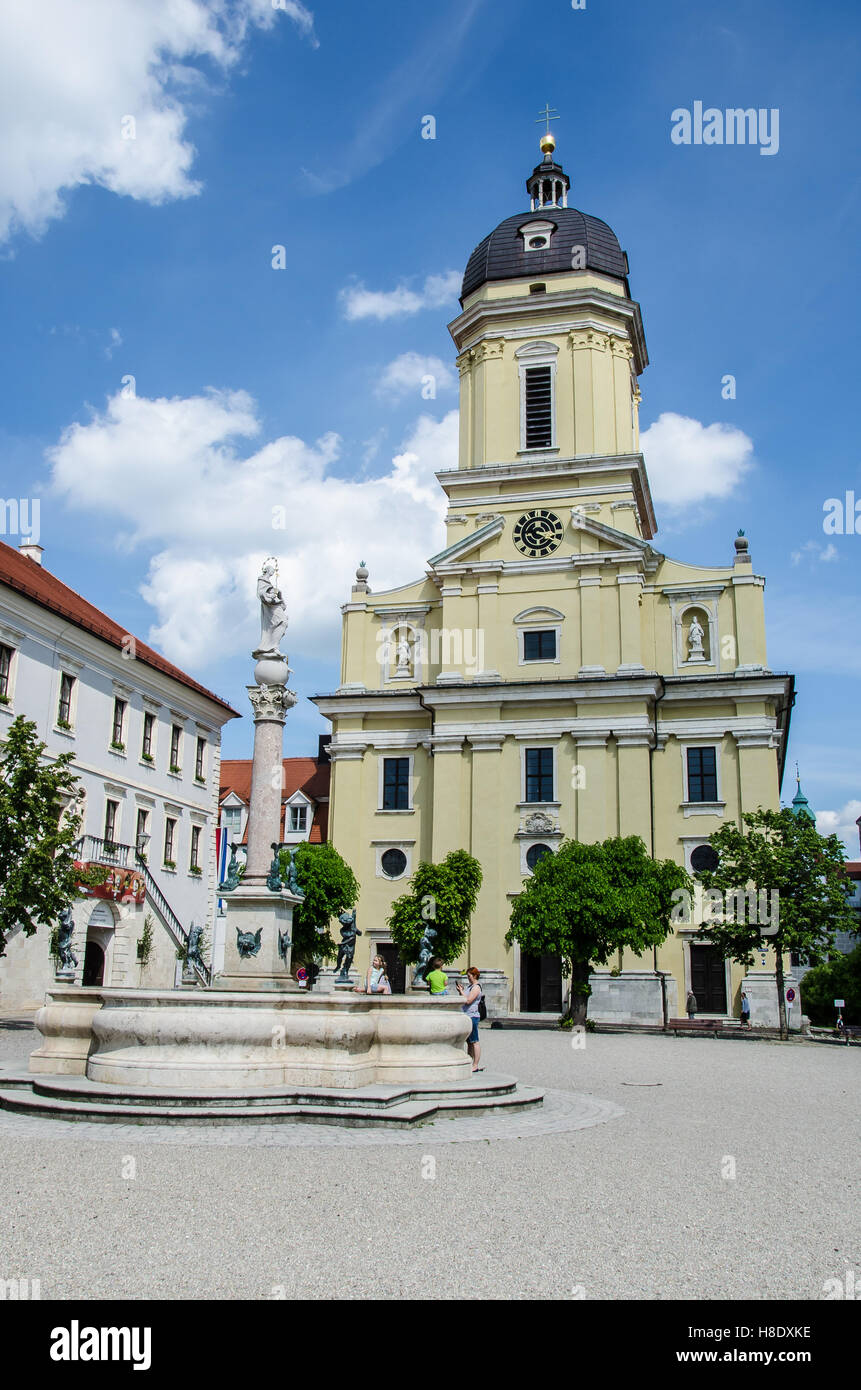 Neuburg on the Danube Stock Photo - Alamy