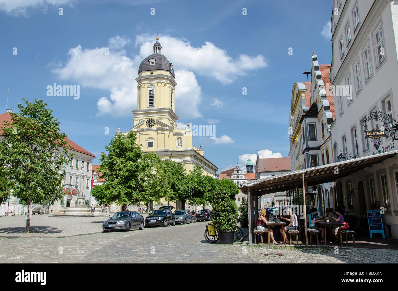 Neuburg on the Danube Stock Photo - Alamy