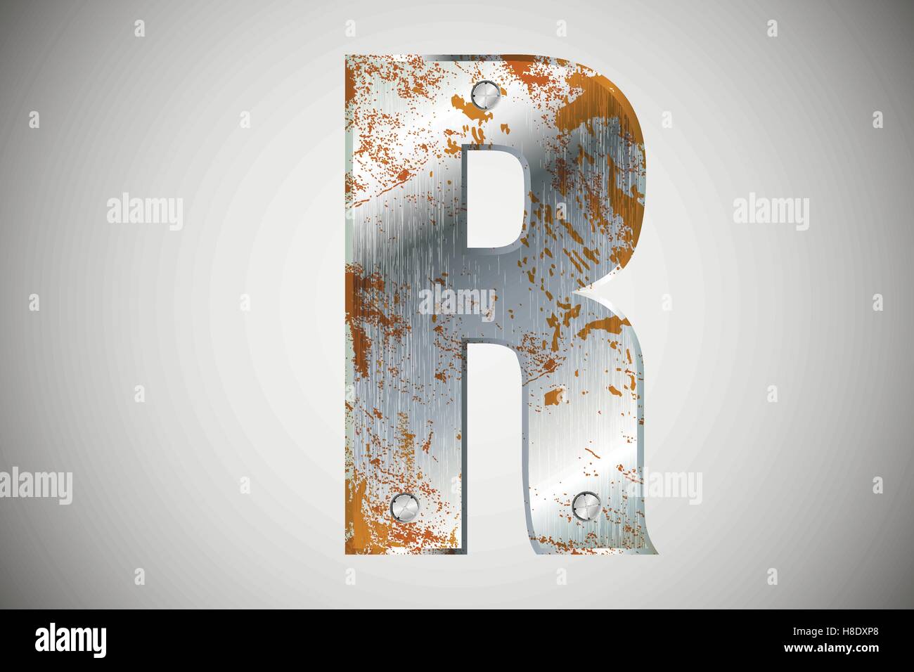 Metal letters of the alphabet Stock Vector Image & Art - Alamy