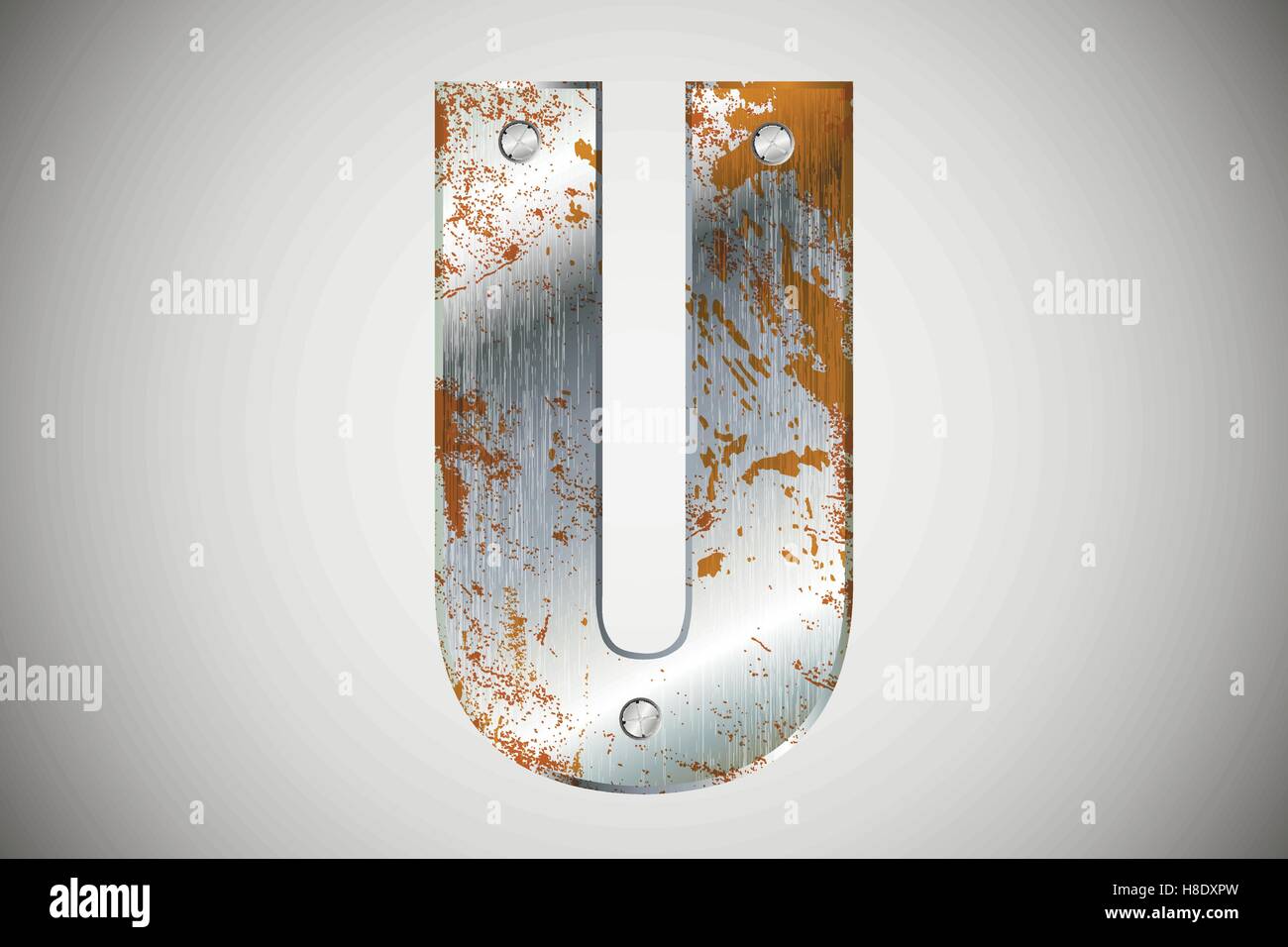 Metal letters of the alphabet Stock Vector Image & Art - Alamy