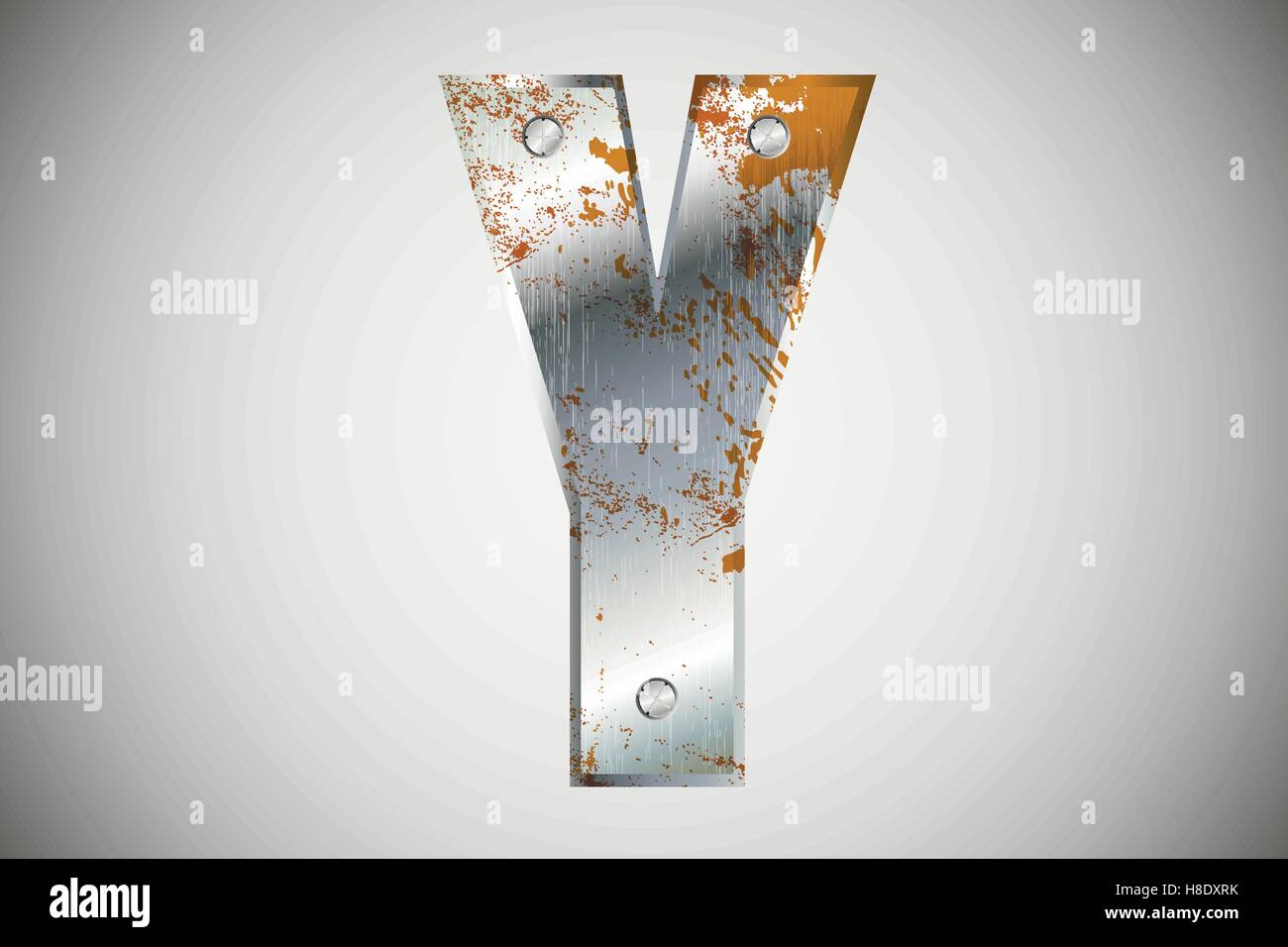 Metal letters of the alphabet Stock Vector Image & Art - Alamy
