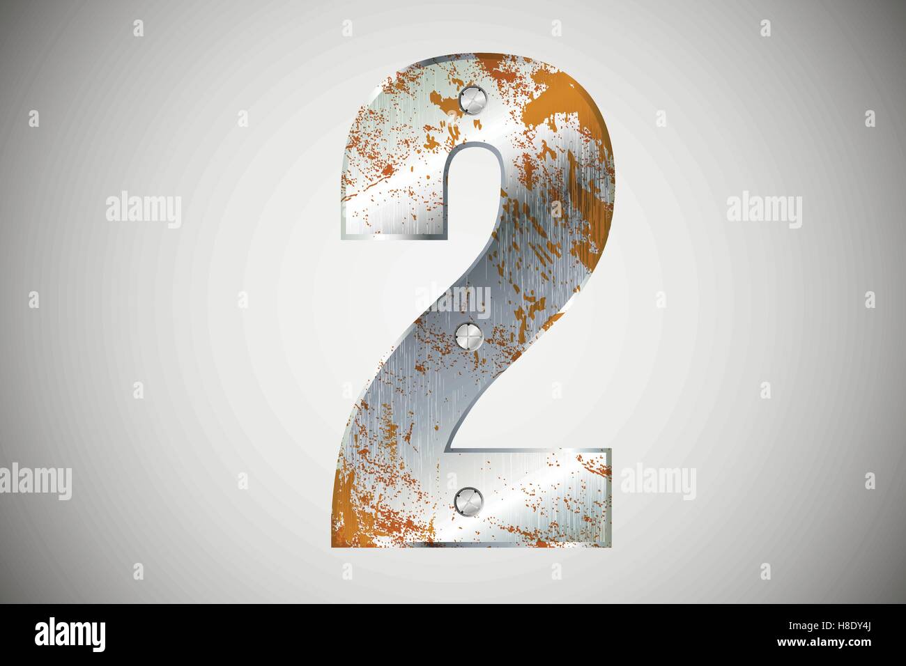 Metal letters of the alphabet Stock Vector Image & Art - Alamy