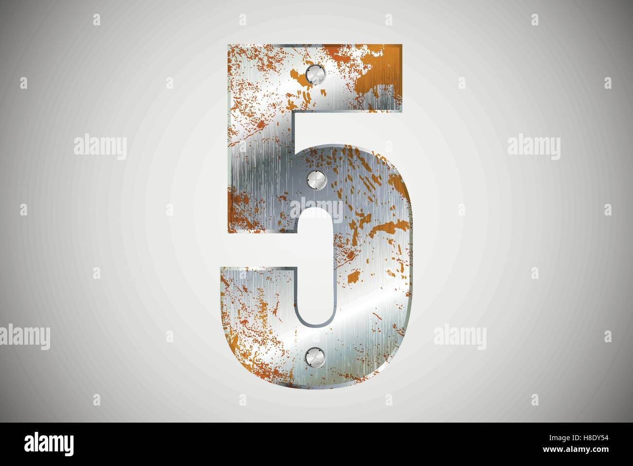 Metal letters of the alphabet Stock Vector Image & Art - Alamy