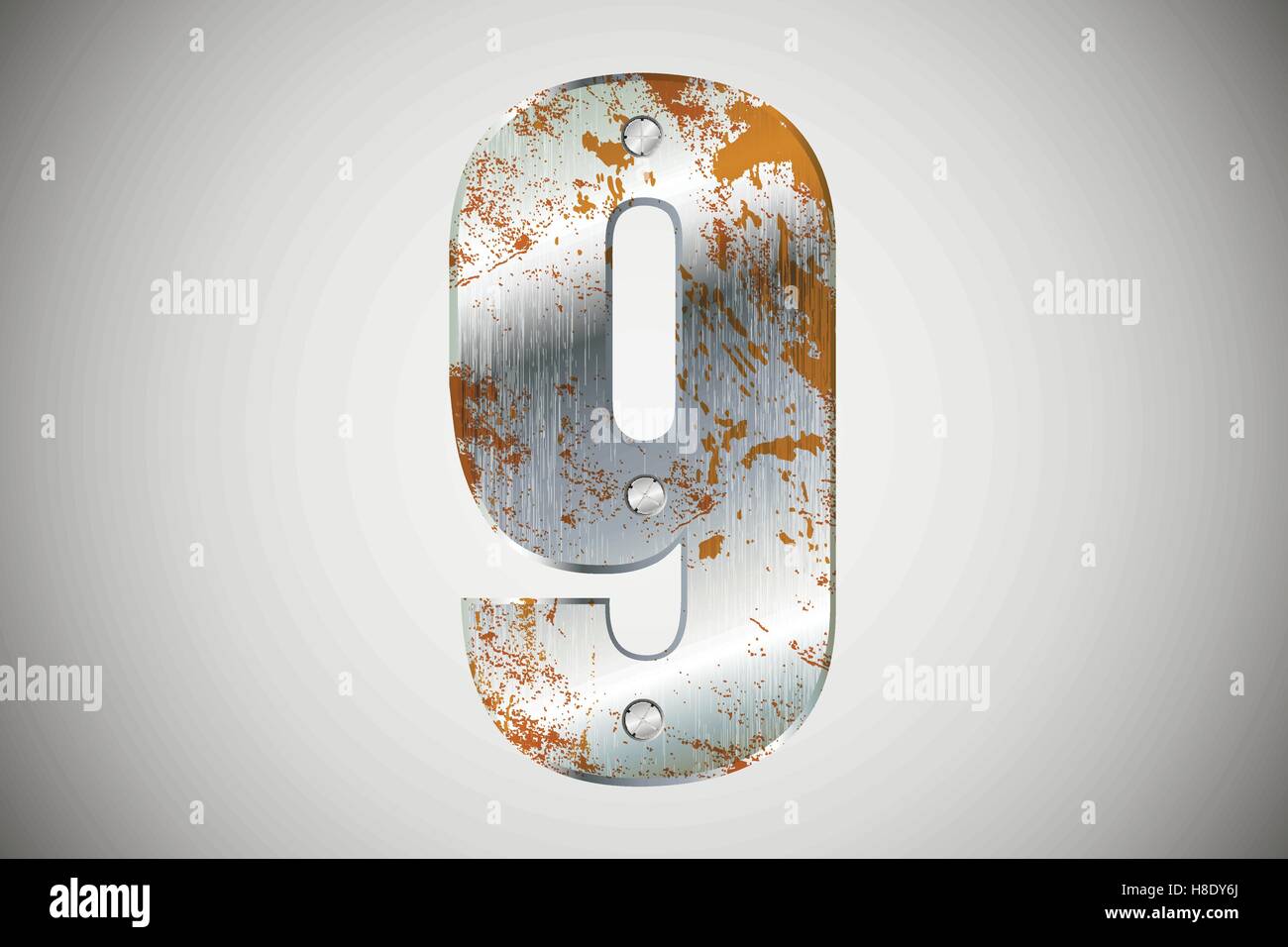 Metal letters of the alphabet Stock Vector Image & Art - Alamy
