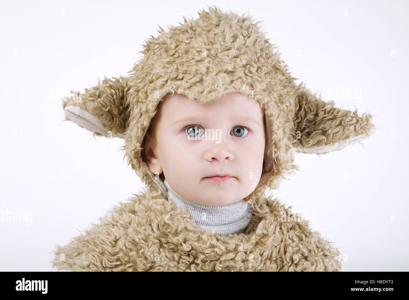 little boy with sheep costume Stock Photo - Alamy