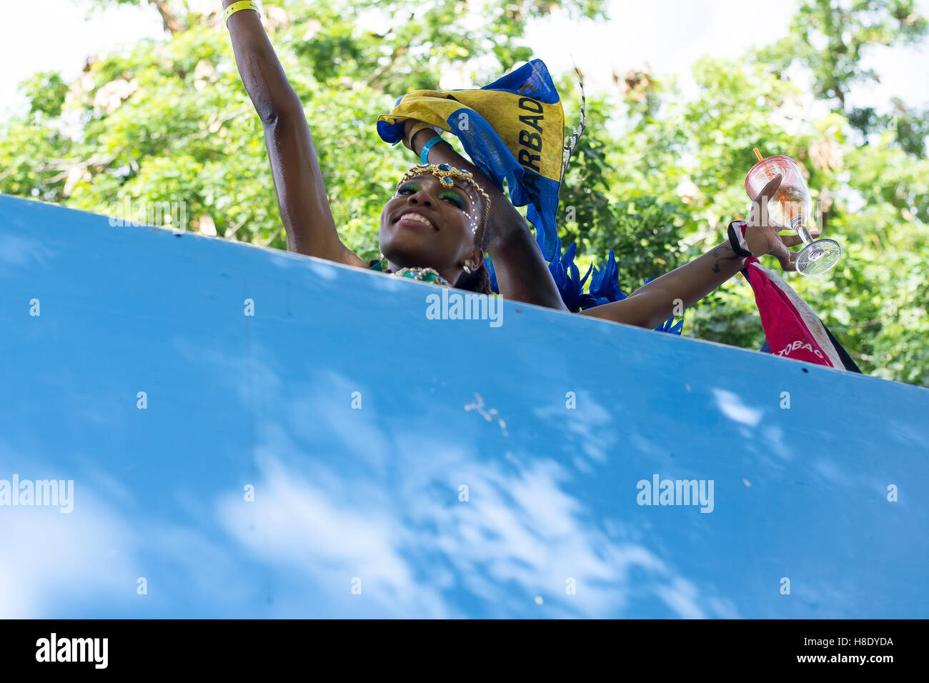 Barbados Crop Over Festival (Grand Kadooment 2016 in Barbados Stock ...