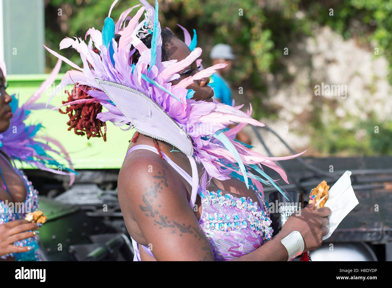 Barbados Crop Over Festival (Grand Kadooment 2016 in Barbados Stock ...