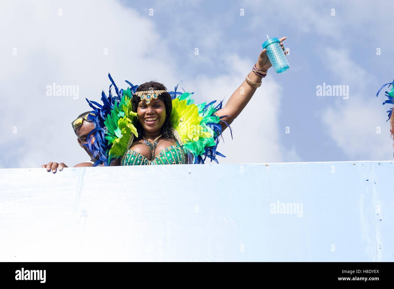 Barbados Crop Over Festival (Grand Kadooment 2016 in Barbados Stock ...