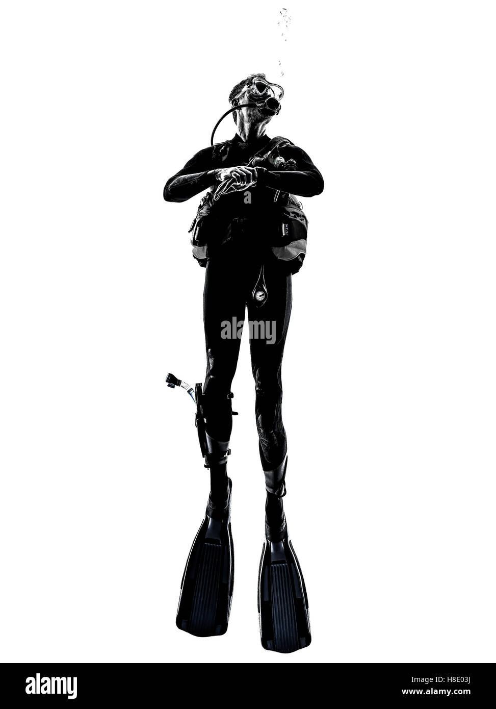 Scuba diver cut out hi-res stock photography and images - Alamy