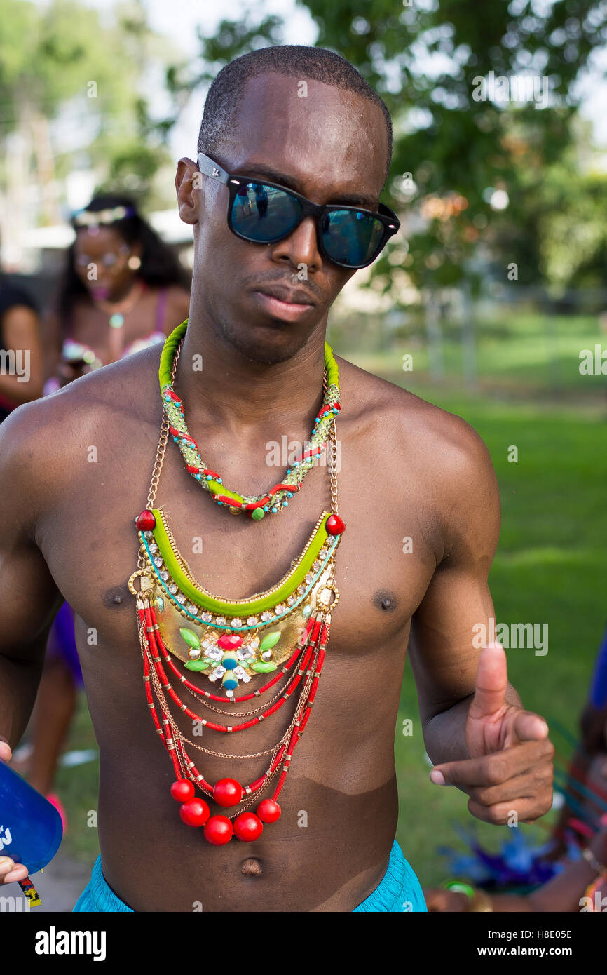 Barbados Crop Over Festival (Grand Kadooment 2016 in Barbados Stock ...