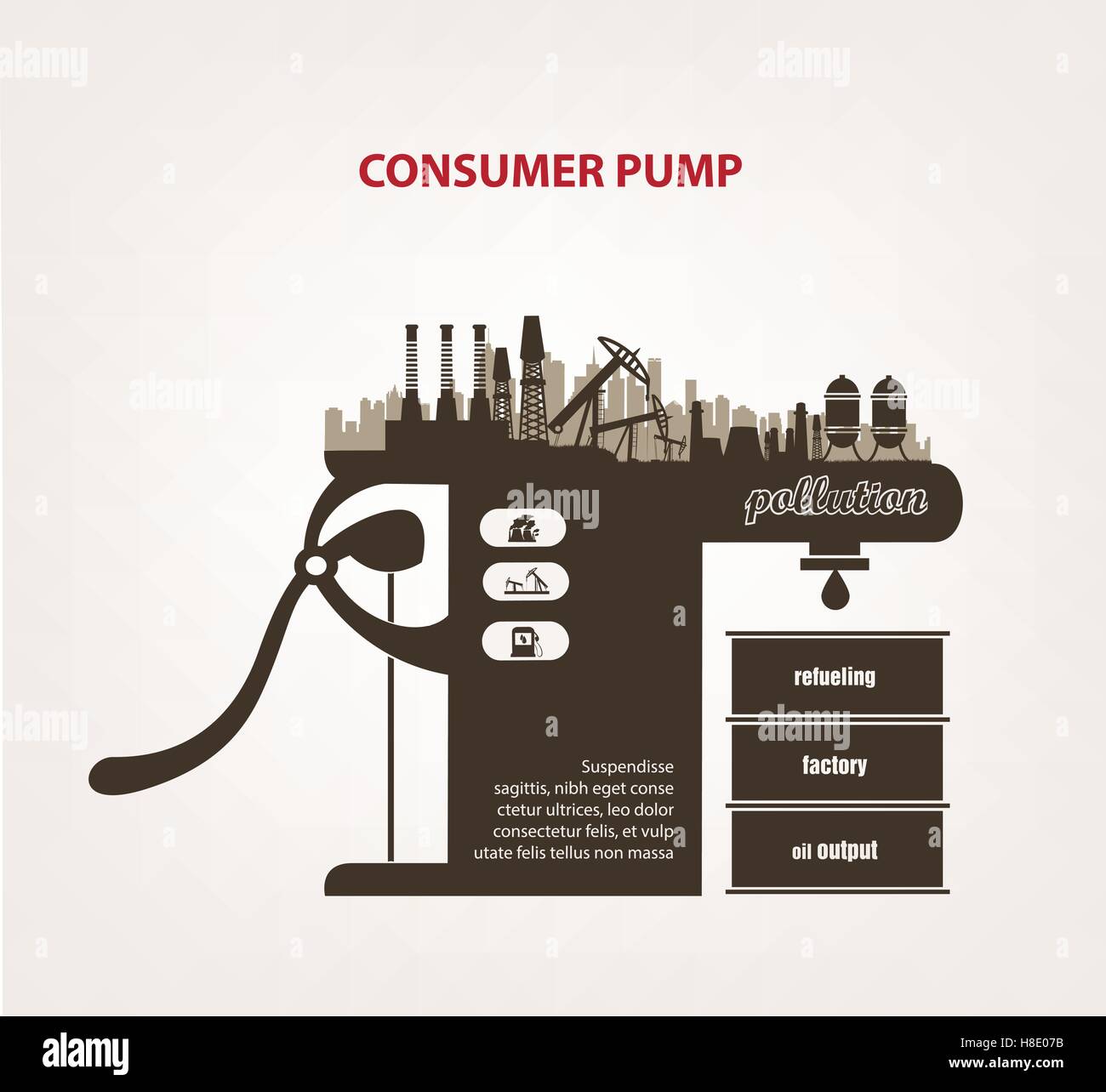 Plan infographics circuit renewable green energy from wind, water, sun ...