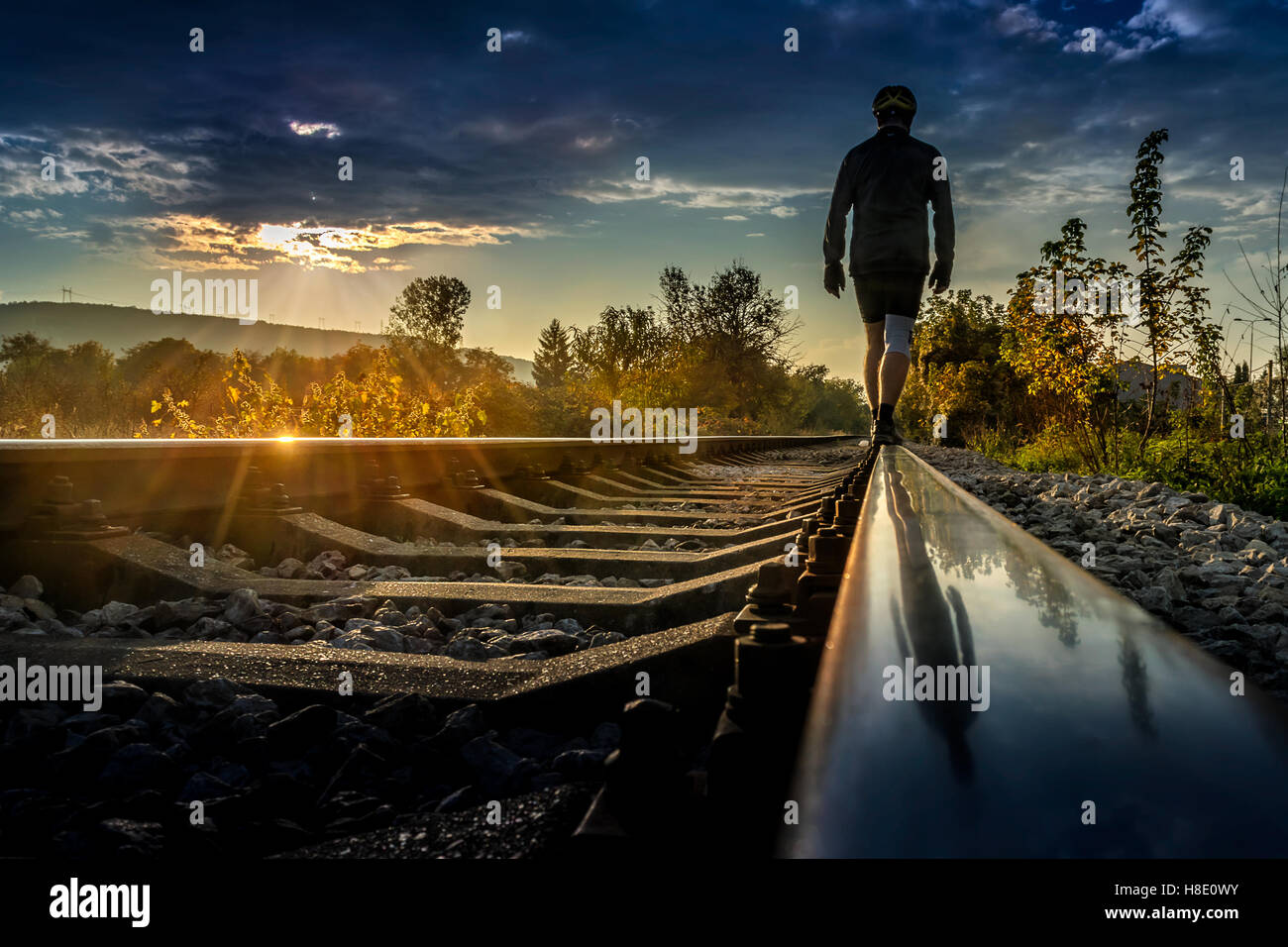 Man the rails hi-res stock photography and images - Alamy