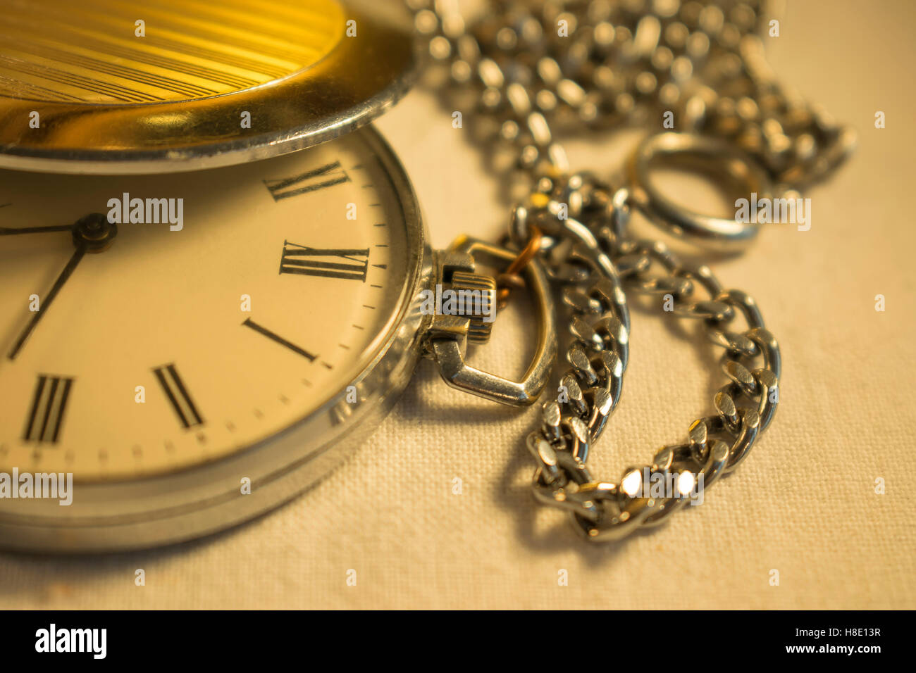Old Pocket Watch Stock Photo - Alamy