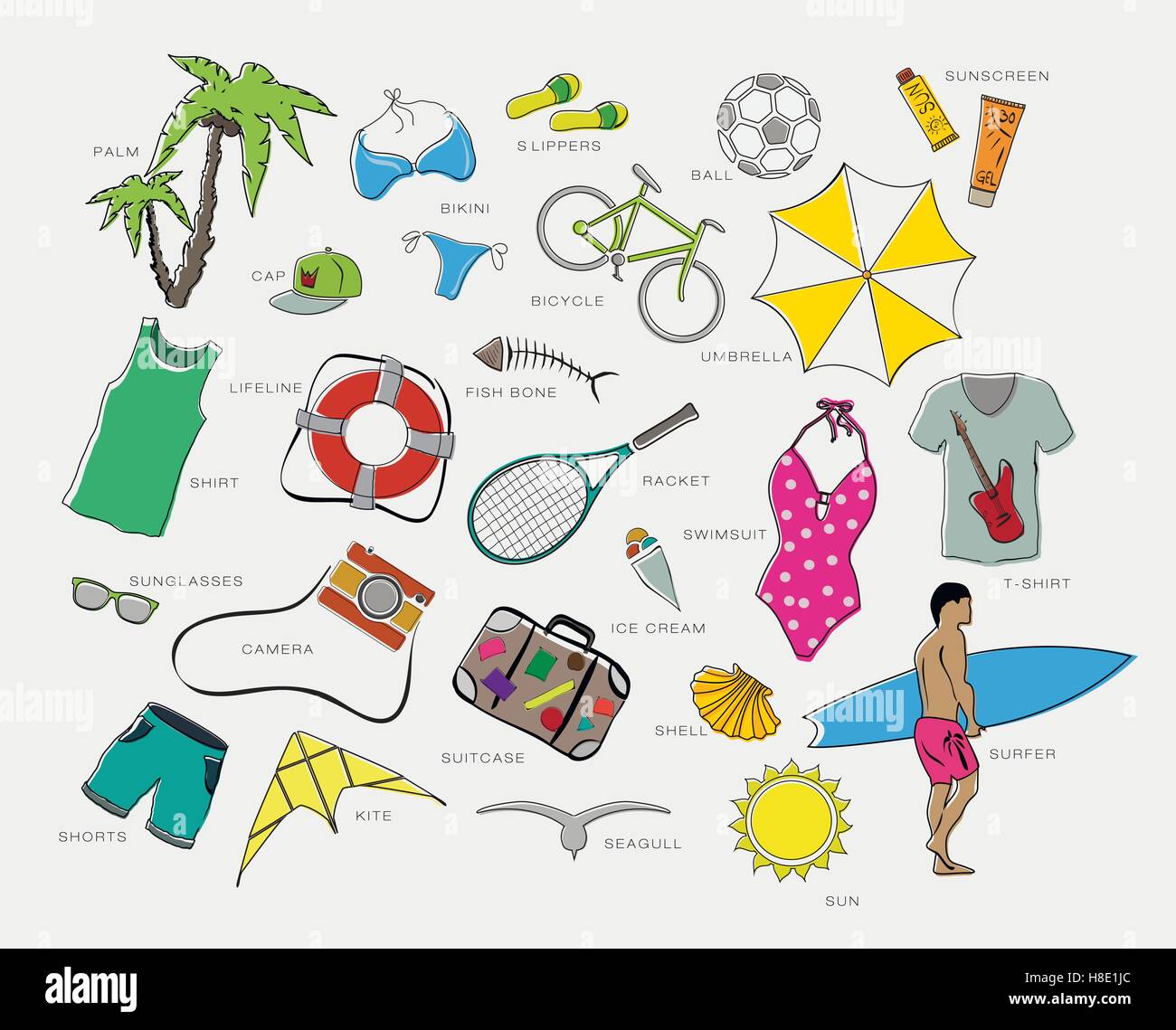 Playsuits Stock Vector Images - Alamy