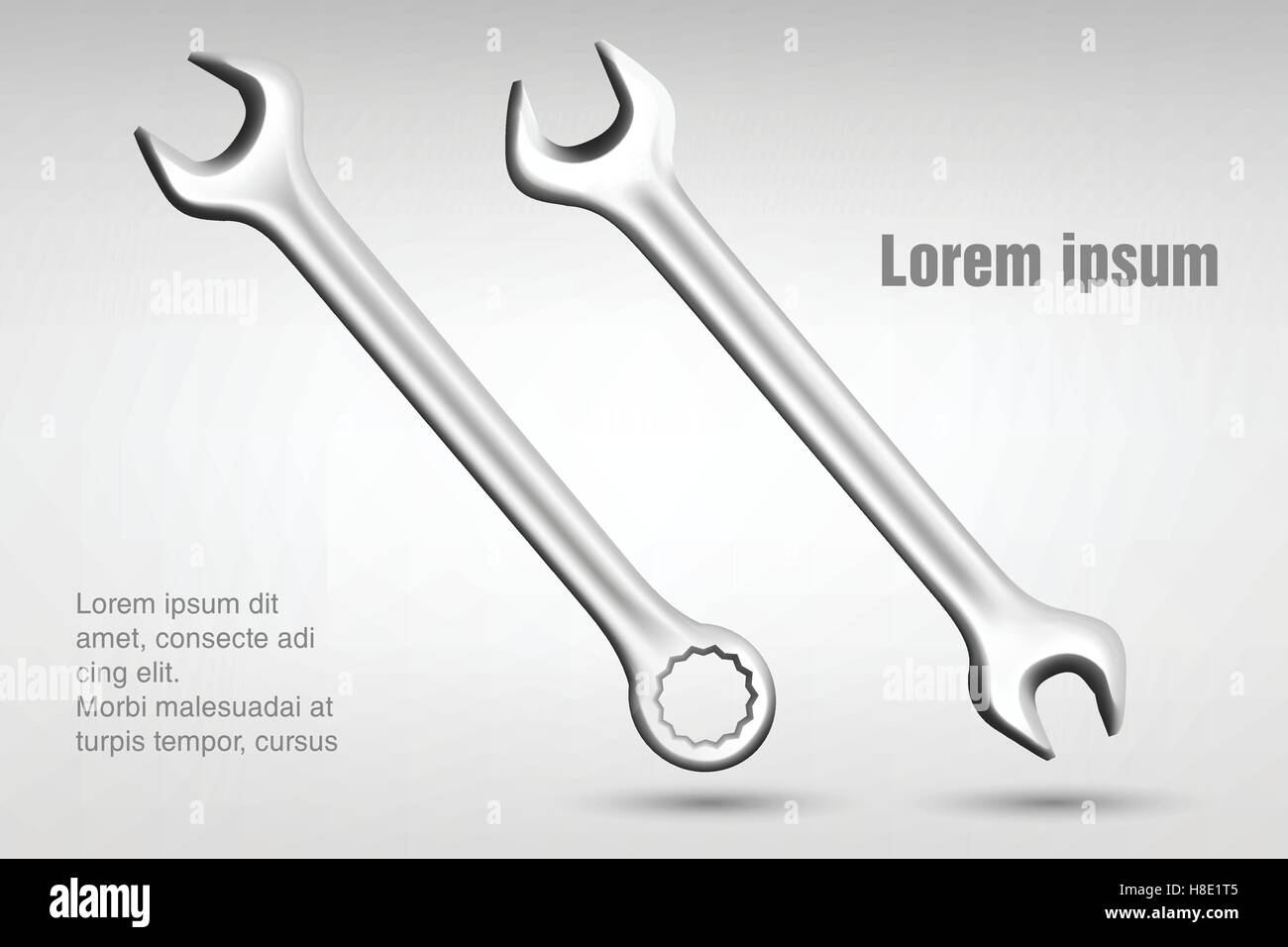 Spanners pattern Stock Vector Images - Alamy