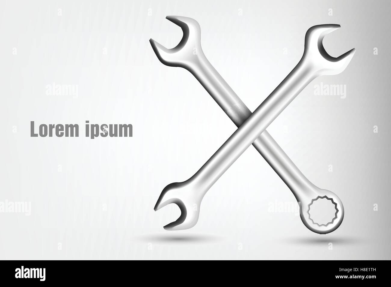 spanners. vector illustration Stock Vector Image & Art - Alamy