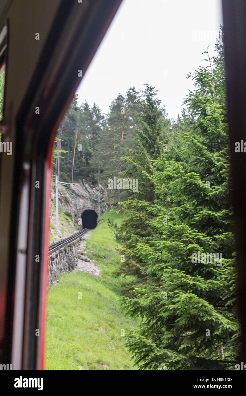 Pilatus Mount, Funicular Lucerne, Switzerland Stock Photo - Alamy