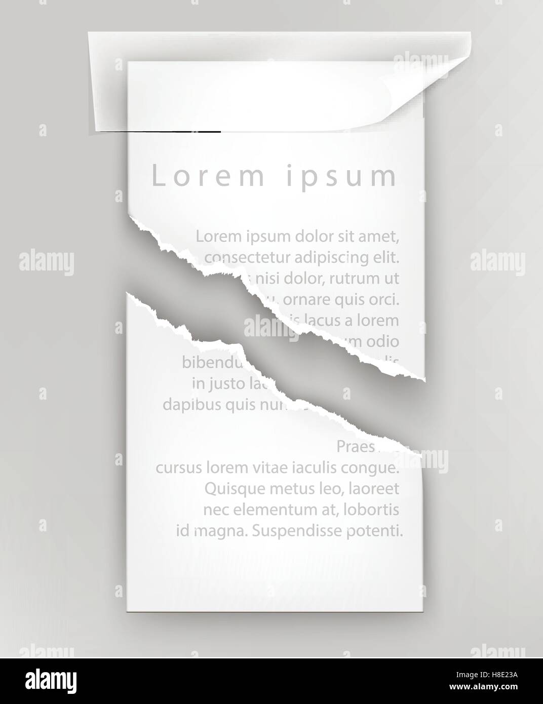 Many pieces of paper write hi-res stock photography and images - Alamy