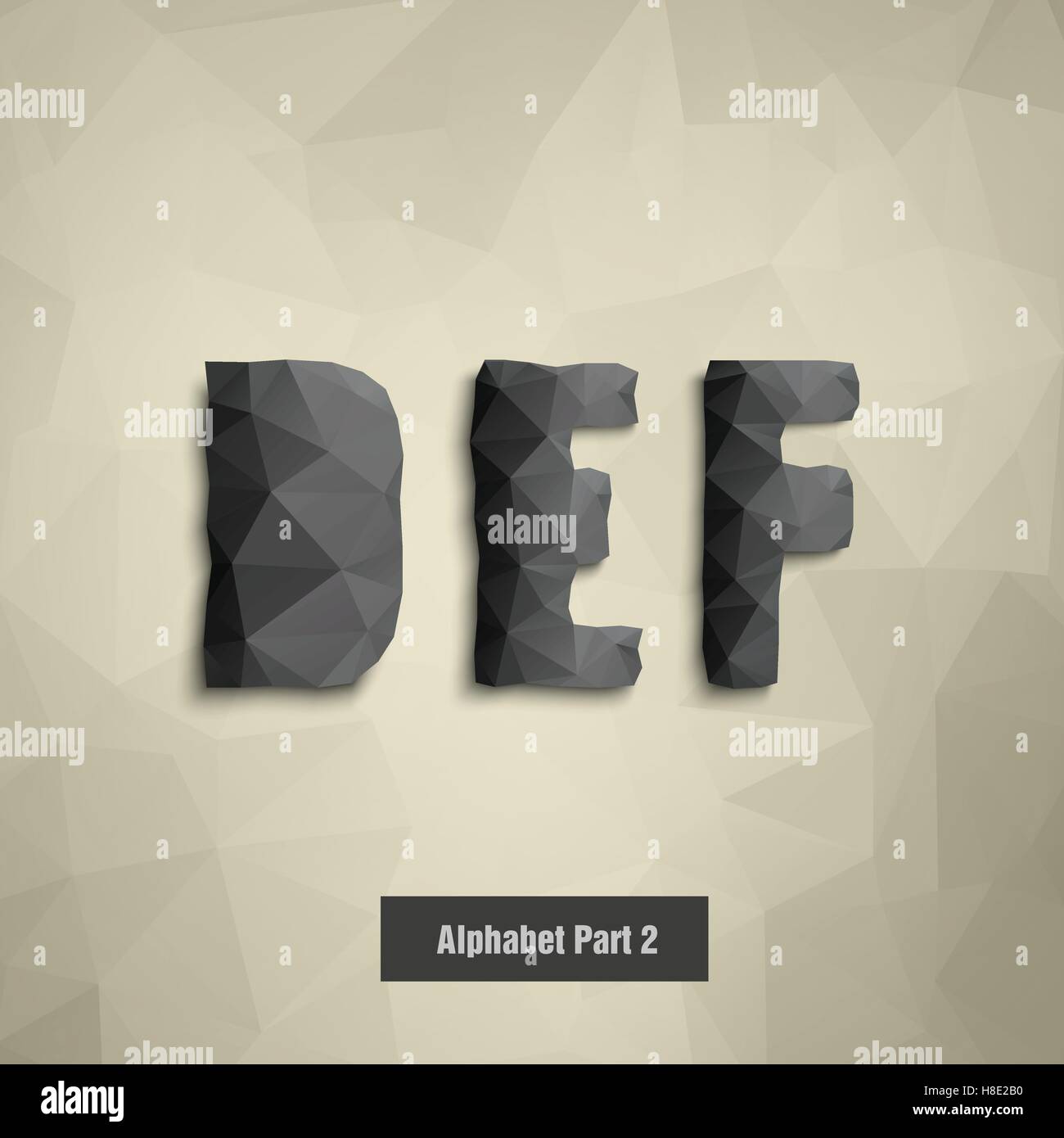 Abc triangular hi-res stock photography and images - Alamy