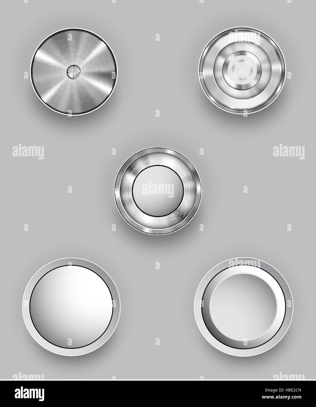 vector set of buttons, volume control Stock Vector Image & Art - Alamy