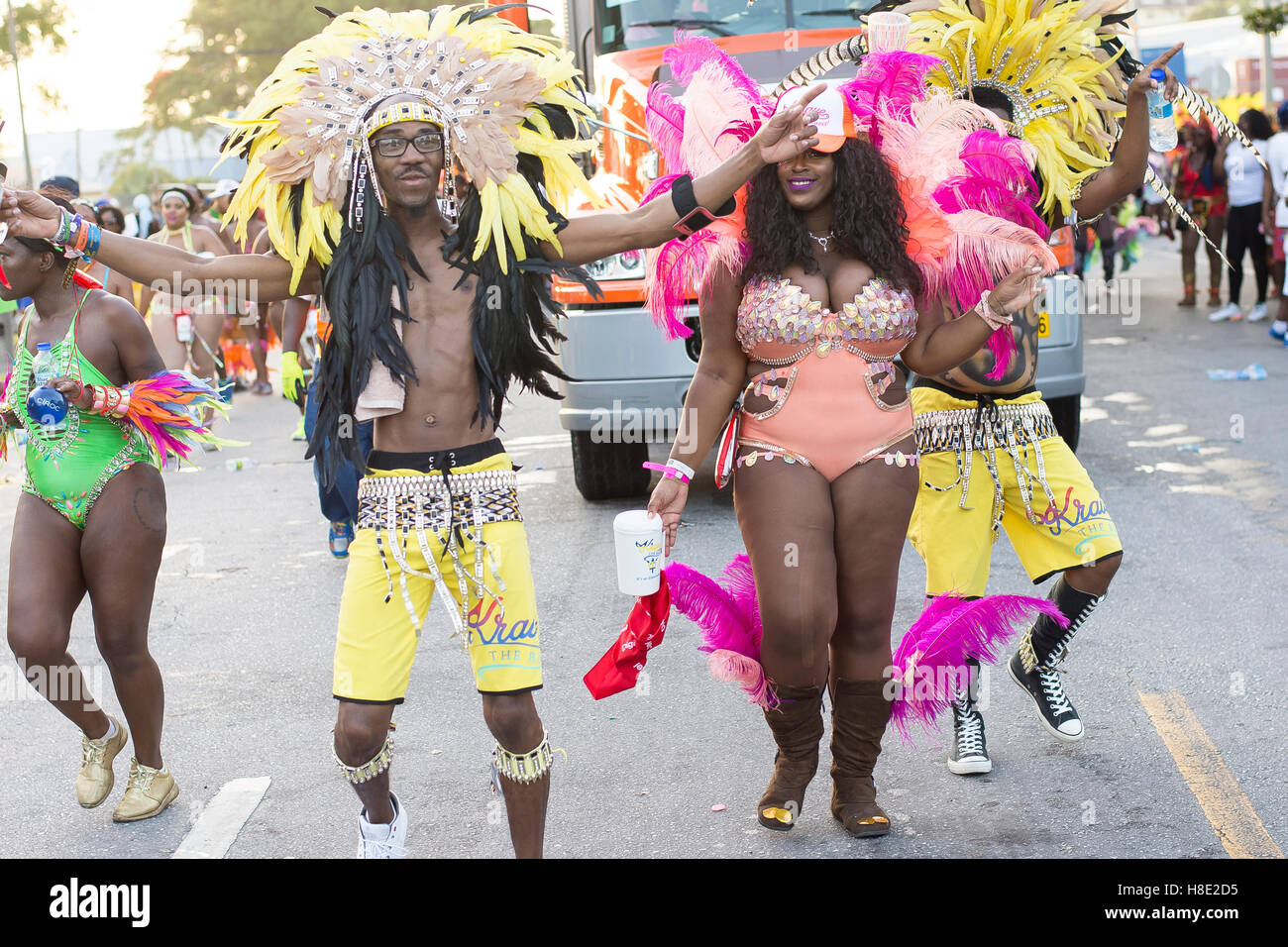 Barbados Crop Over Festival (Grand Kadooment 2016 in Barbados Stock Photo - Alamy