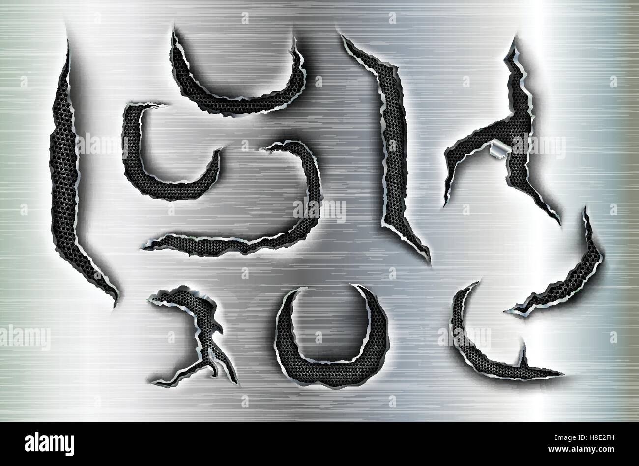 Exploded metal Stock Vector Images - Alamy