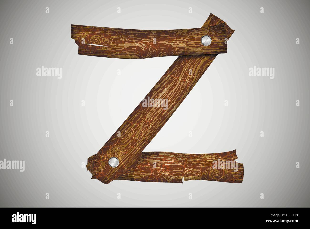 Wooden alphabet letter Stock Vector Image & Art - Alamy