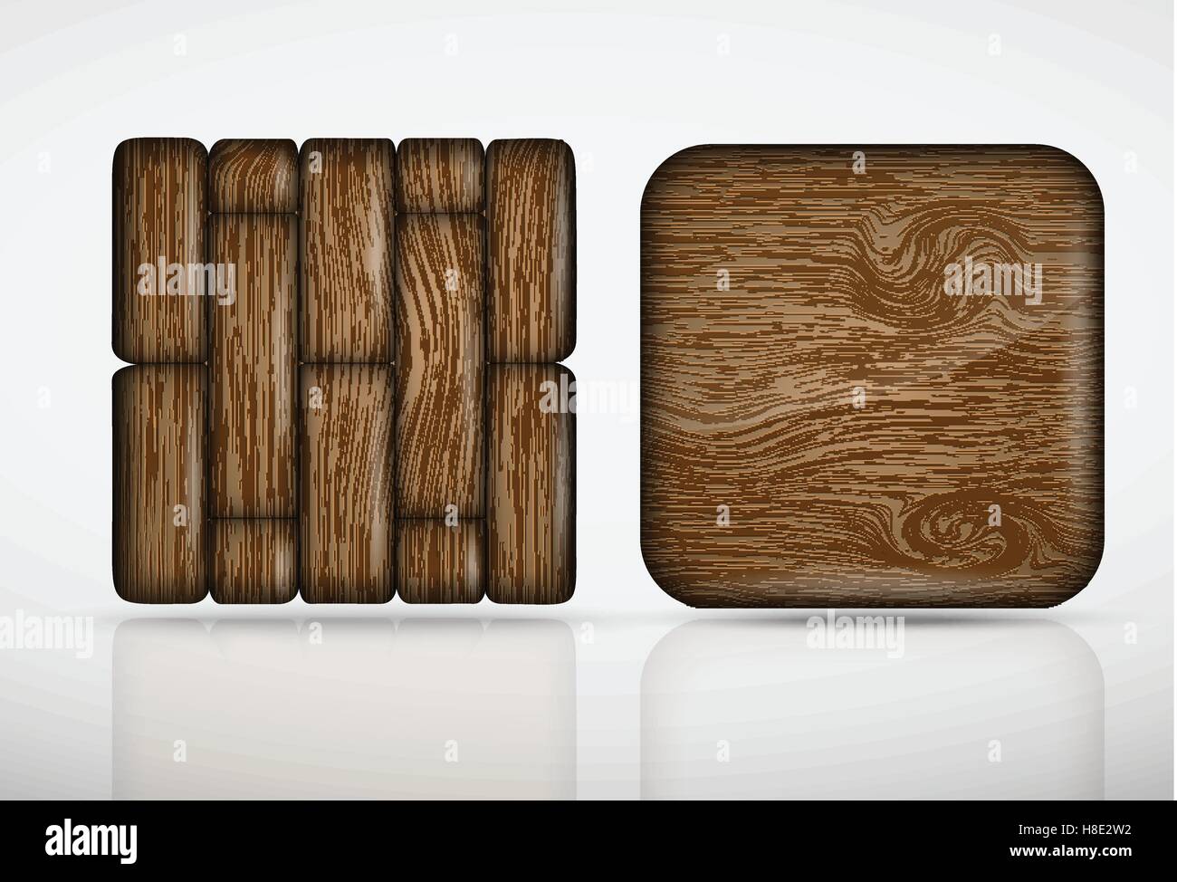 Realistic wood texture Stock Vector Image & Art - Alamy