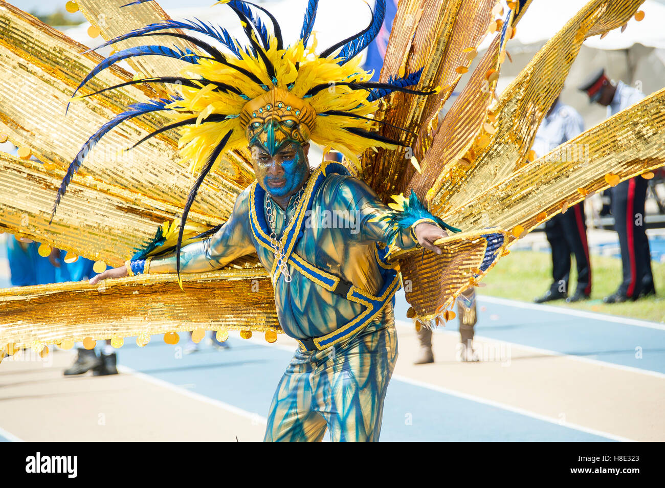 Barbados Crop Over Festival (Grand Kadooment 2016 in Barbados Stock ...