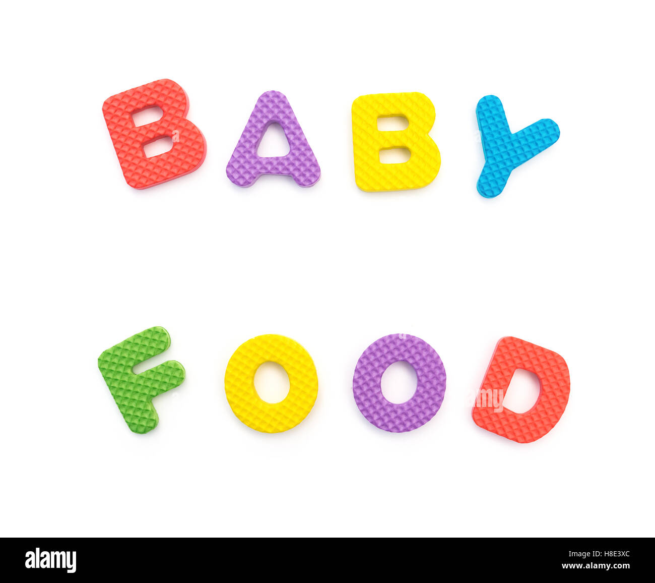 Food alphabet hi-res stock photography and images - Alamy