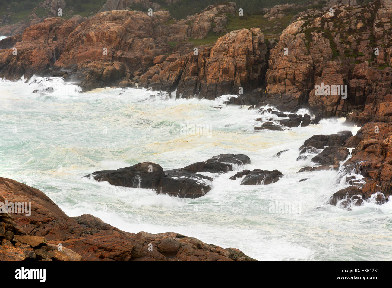 landscape Lindesnes Fyr in Mandal in Norway Stock Photo - Alamy