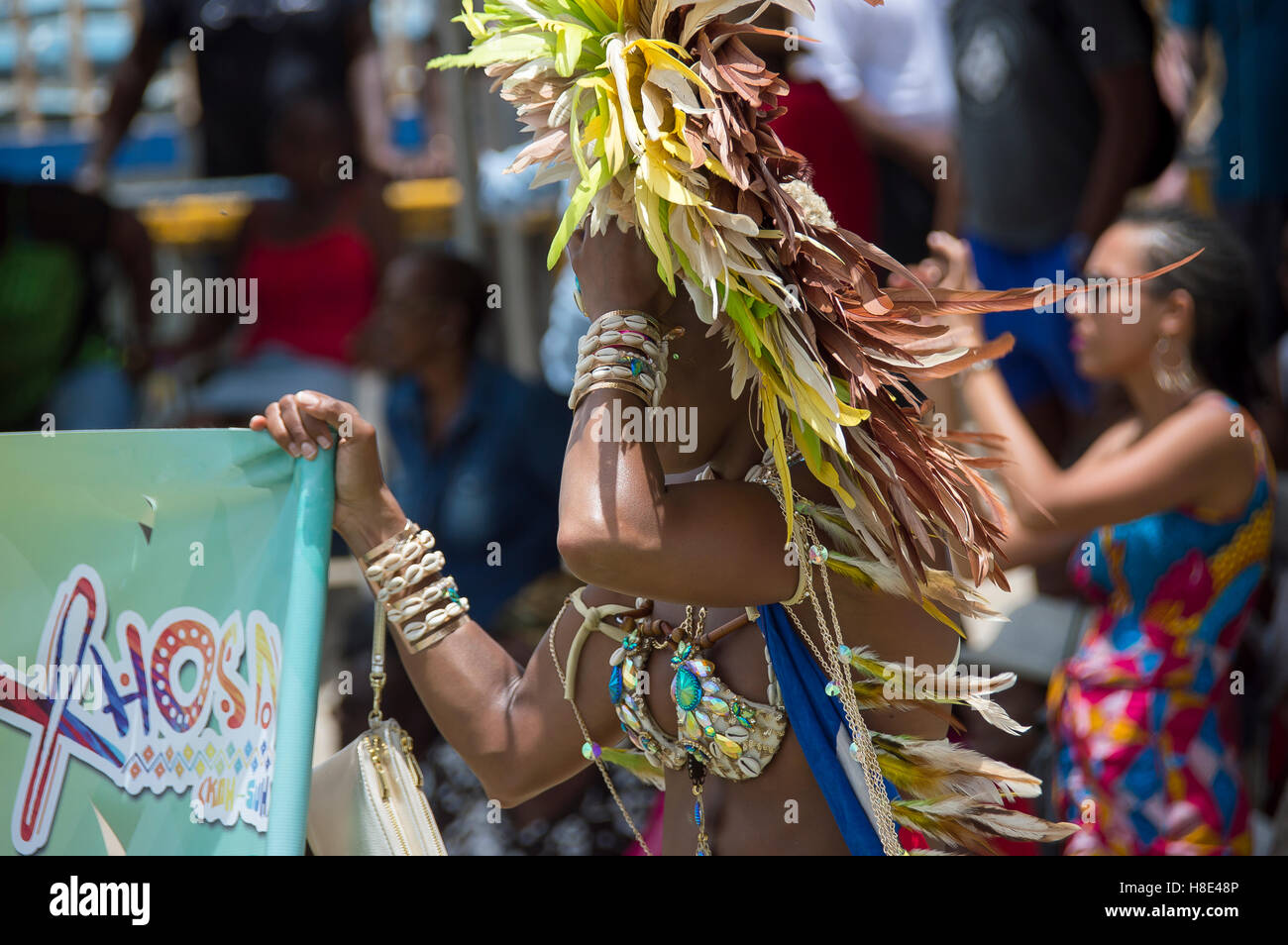 Barbados Crop Over Festival (Grand Kadooment 2016 in Barbados Stock ...