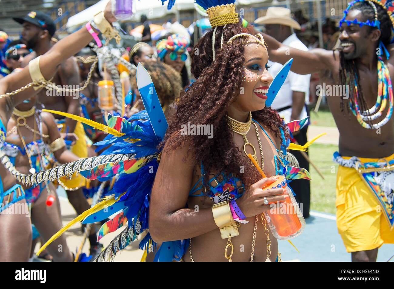 Barbados Crop Over Festival (Grand Kadooment 2016 in Barbados Stock Photo - Alamy