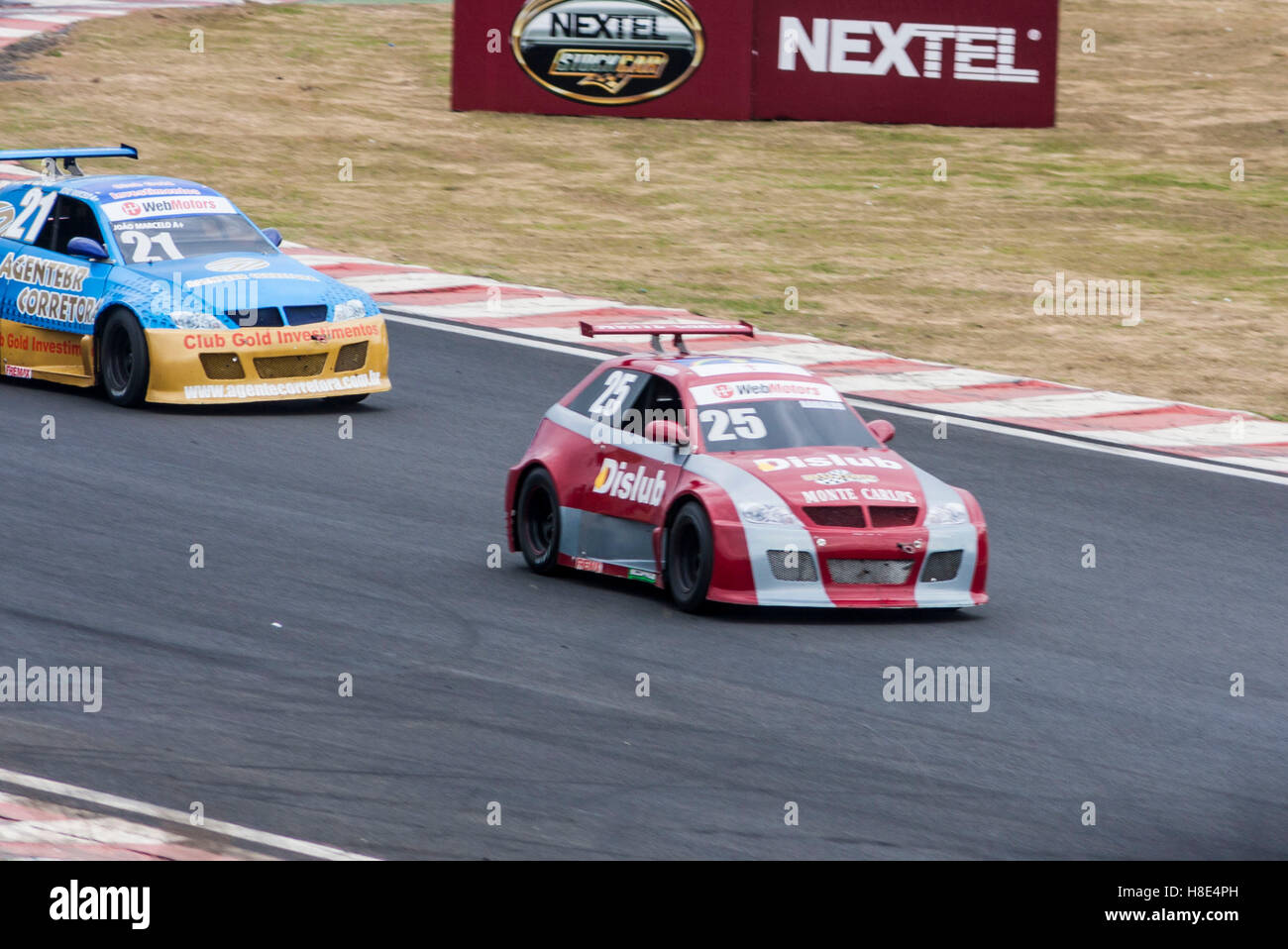 Racing Stock Car Junior Interlagos Brazil Stock Photo - Alamy