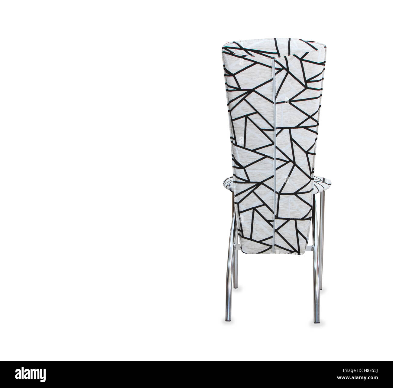 Back view of modern new exclusive kitchen chair Stock Photo - Alamy