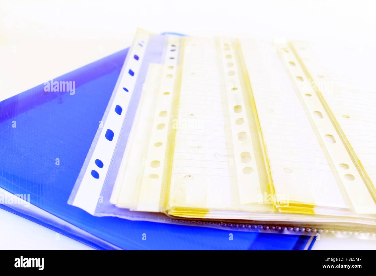 Plastic ring binder hi-res stock photography and images - Alamy