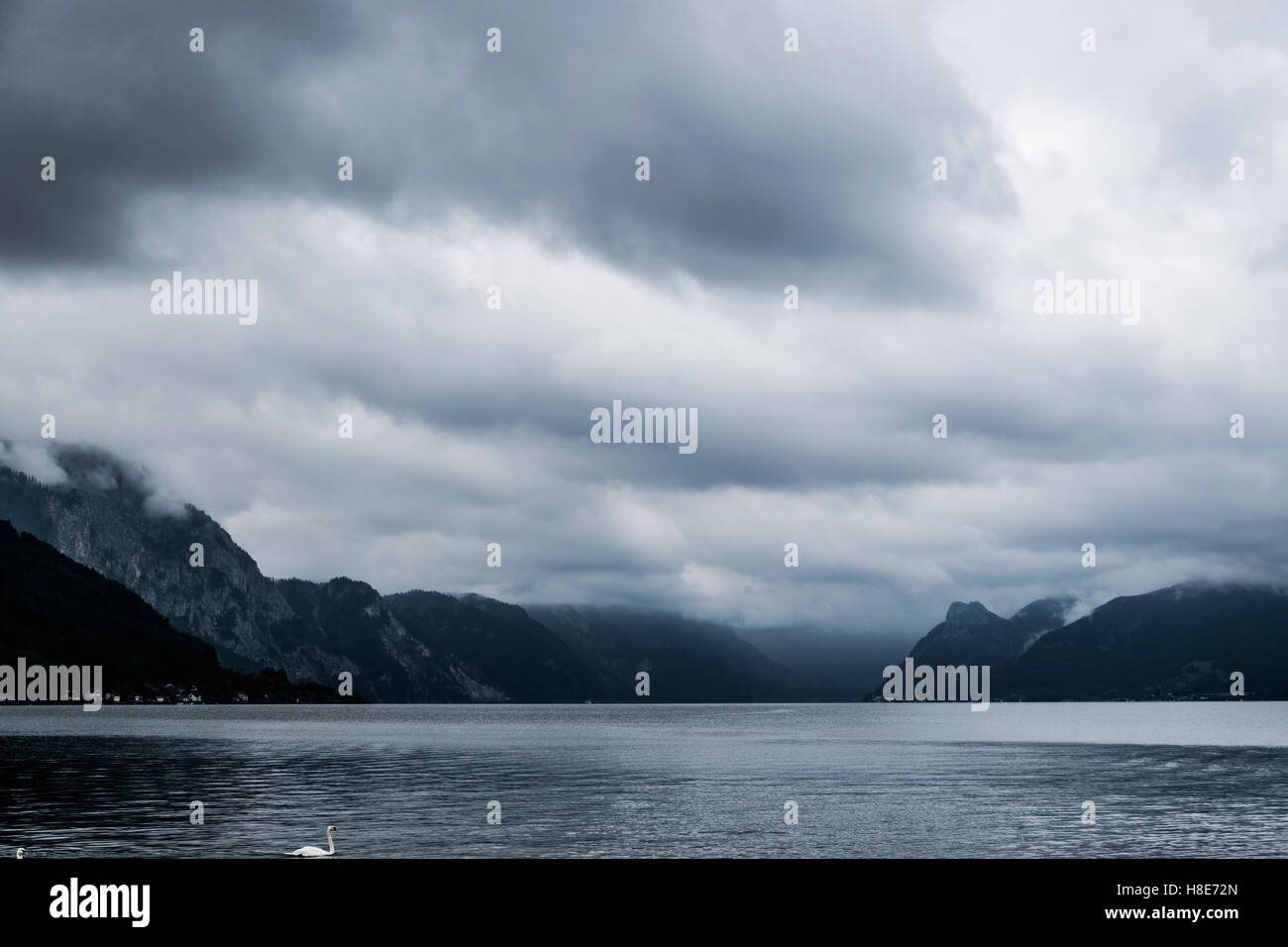 Peace on the lake Stock Photo - Alamy