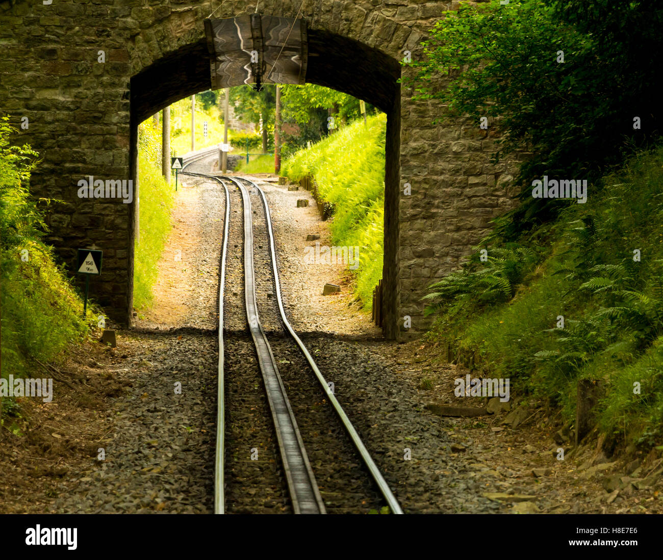 Funicular railway track hi-res stock photography and images - Alamy