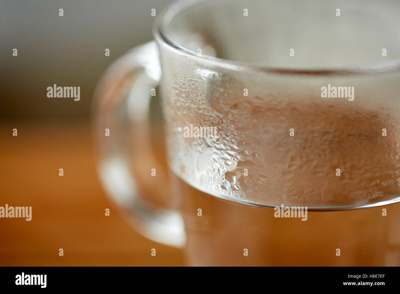 Glass cup hot water hi-res stock photography and images - Alamy