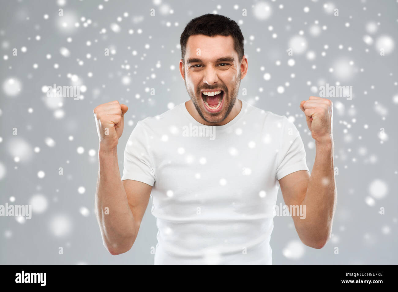 Angry man hand holding hi-res stock photography and images - Alamy