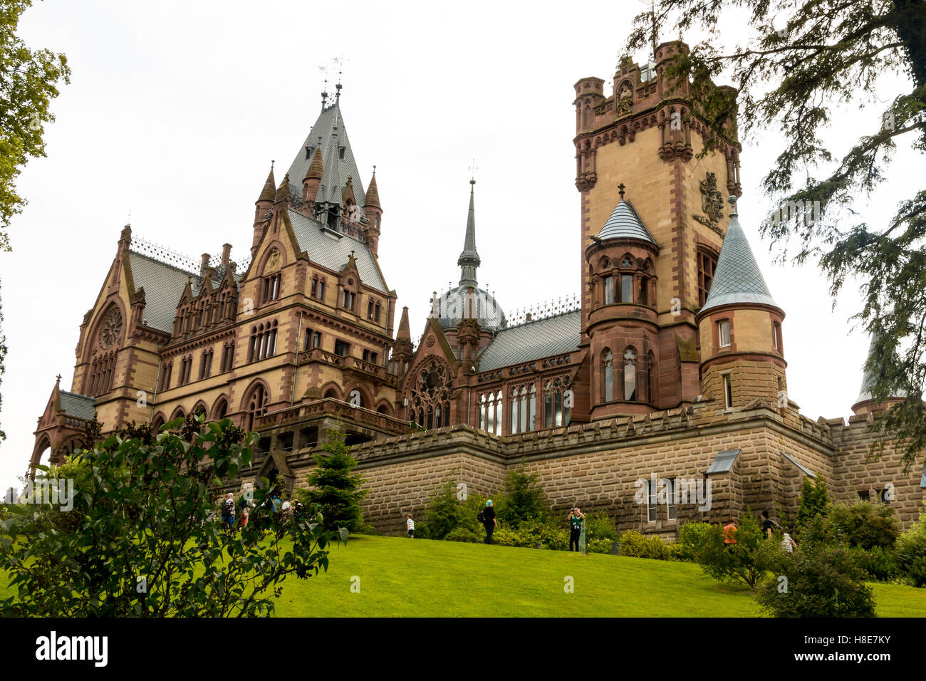 Drachenberg Castle,FAirytale Castle, Konigswinter, Bonn ,Germany Stock ...