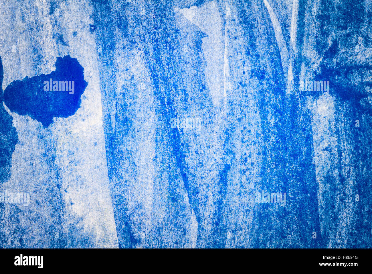 Abstract hand drawn blue watercolor paints background Stock Photo - Alamy