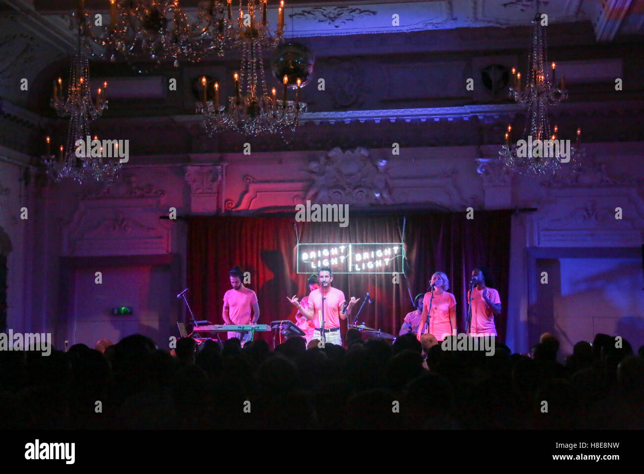 Rod Thomas (aka Bright Light Bright Light) performing live on stage at ...