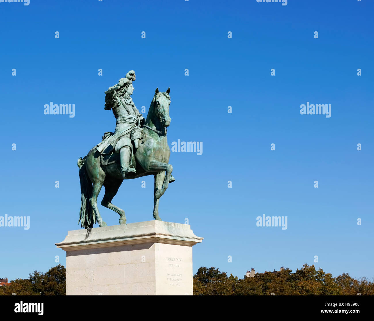 Statue of Louis XIV at Versailles, France Stock Photo - Alamy