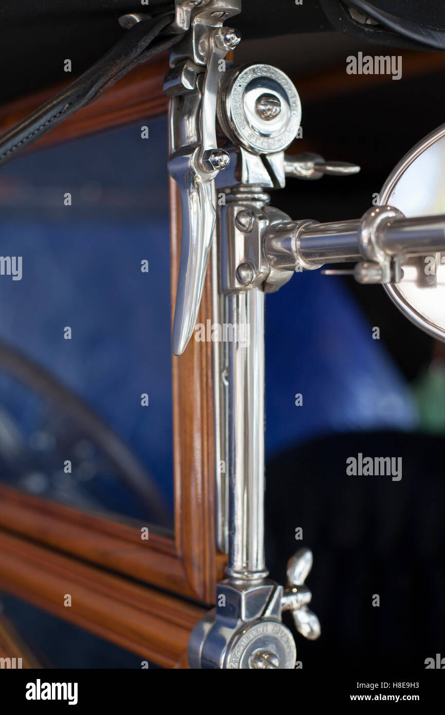 Rearview Mirror Of Vintage Car High Resolution Stock Photography and ...