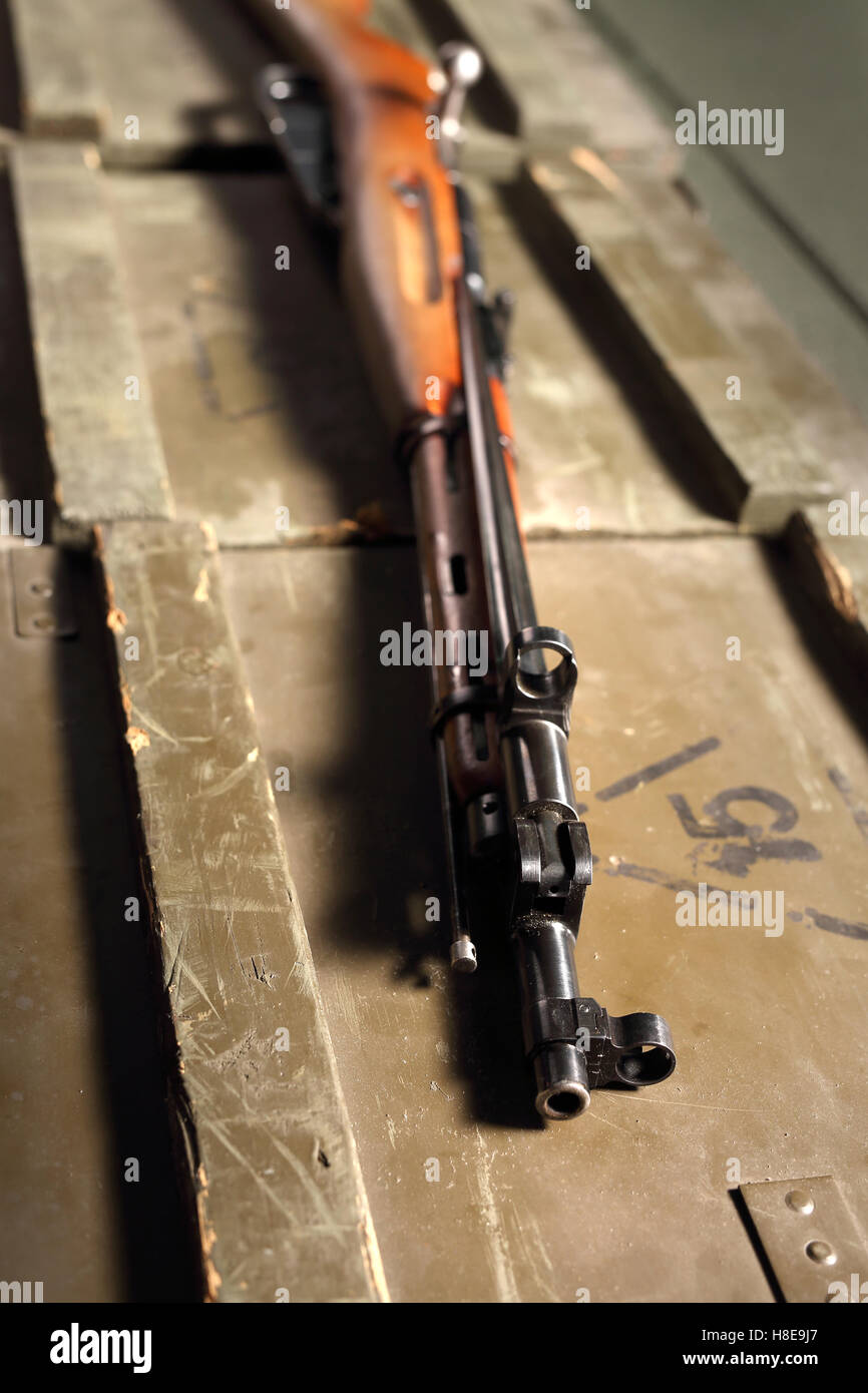 Weapon boxes hi-res stock photography and images - Alamy